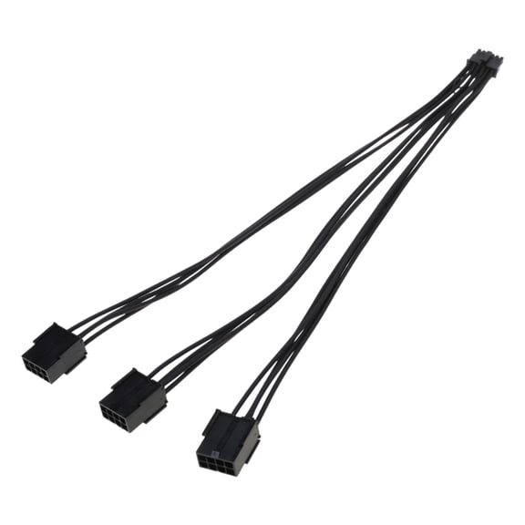 Silverstone PP07-EPS8W Sleeved Extension Power Supply Cable, 1 x 8pin ...