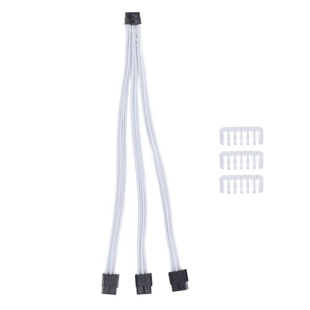 16Pin to 3X 8 Pin Gpu Cable PCIE 5.0 12VHPWR Right Angle 12+4 Pin to ...