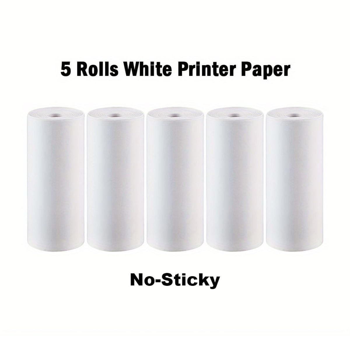 16Rolls Thermal Printer Papers 57x25mm Self-adhesive Thermal Papers HD ...