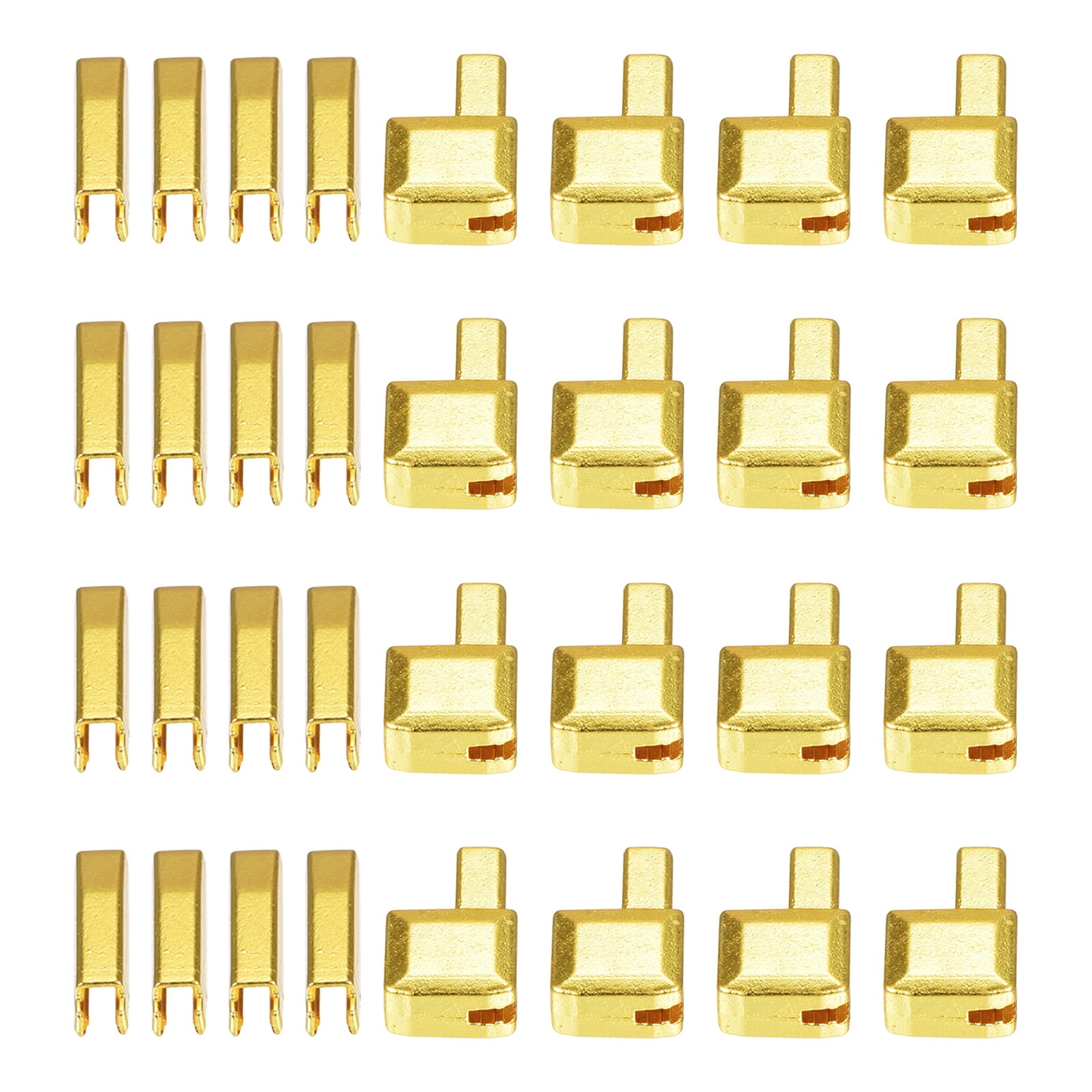 16Sets Zipper Repair Kits, #3 Retainers Box & Insertion Pins, Metal ...