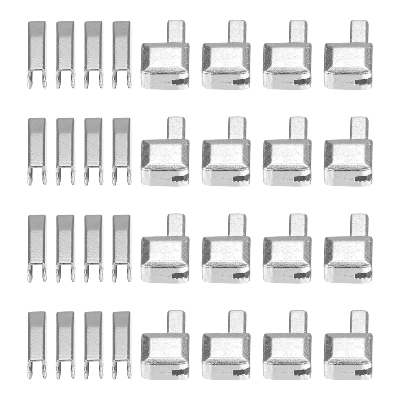 16Sets Zipper Repair Kits, #5 Retainers Box & Insertion Pins, Metal ...