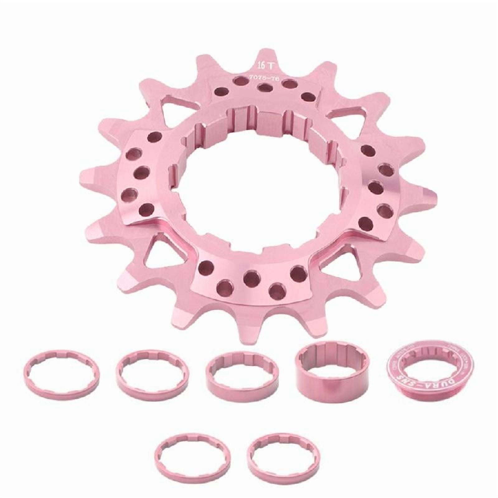 16T 18T Bicycles Single Speed Flywheel, Aluminum Alloy Single Speed ...