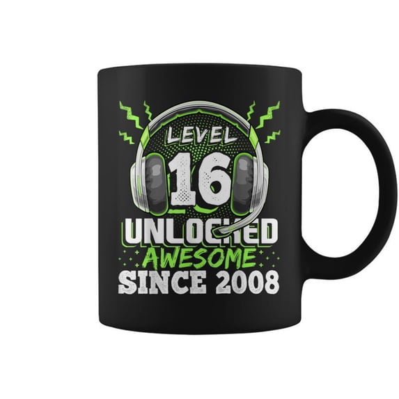 16Th Birthday Gamer 16 Year Old Bday Boy Sixn Son Coffee Mugs - Walmart.com