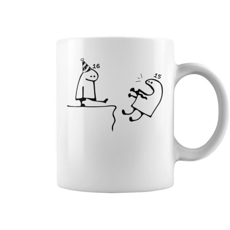 16Th Birthday Party 16 Years Old Birthday Ns Coffee Mugs - Walmart.com