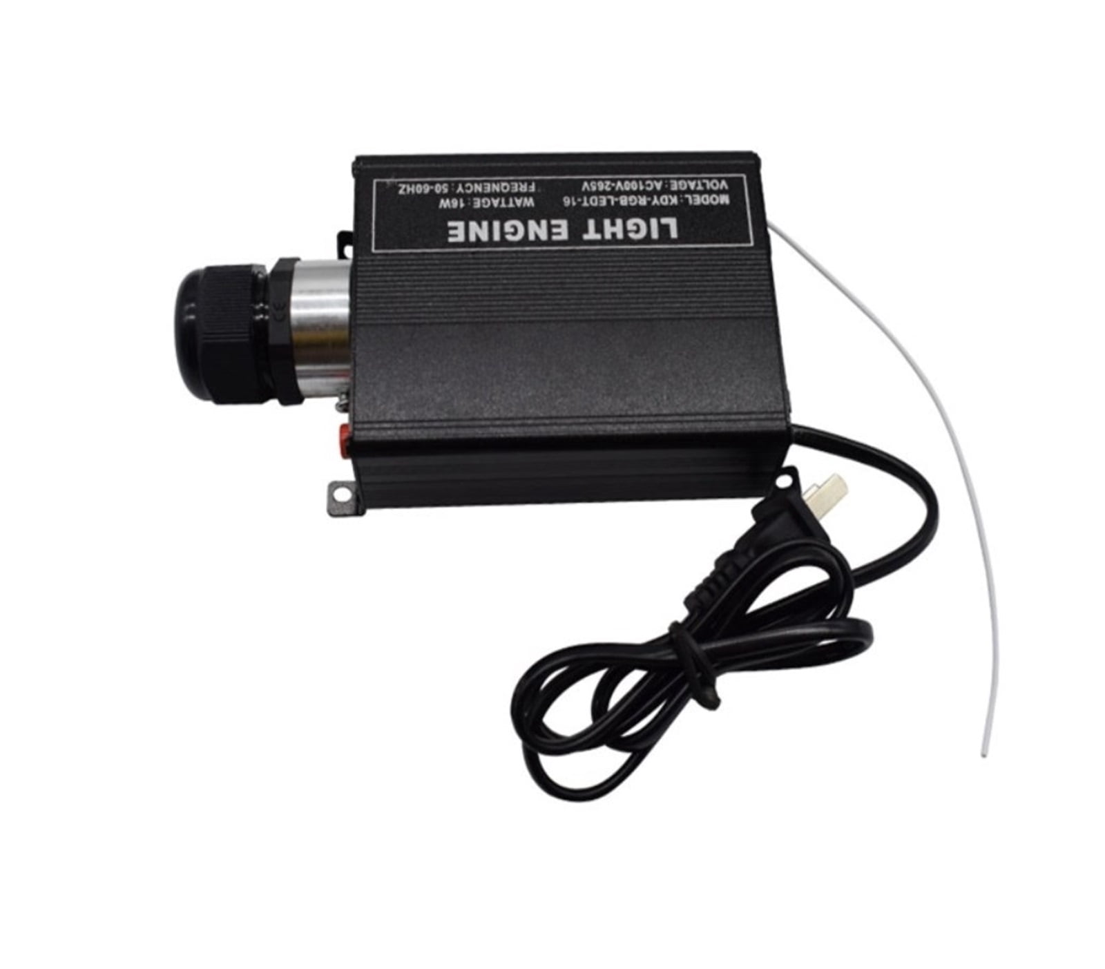 16W RGB LED Light Engine 24key Remote LED Fiber Optic Light With PMMA ...