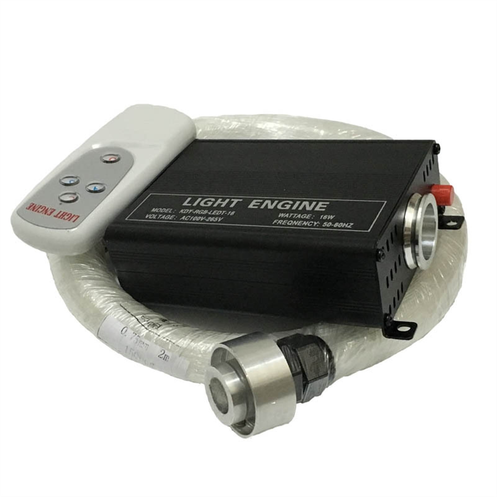 16W RGBW Engine 4key RF Remote LED Fiber Optic Star Ceiling Light Kit ...