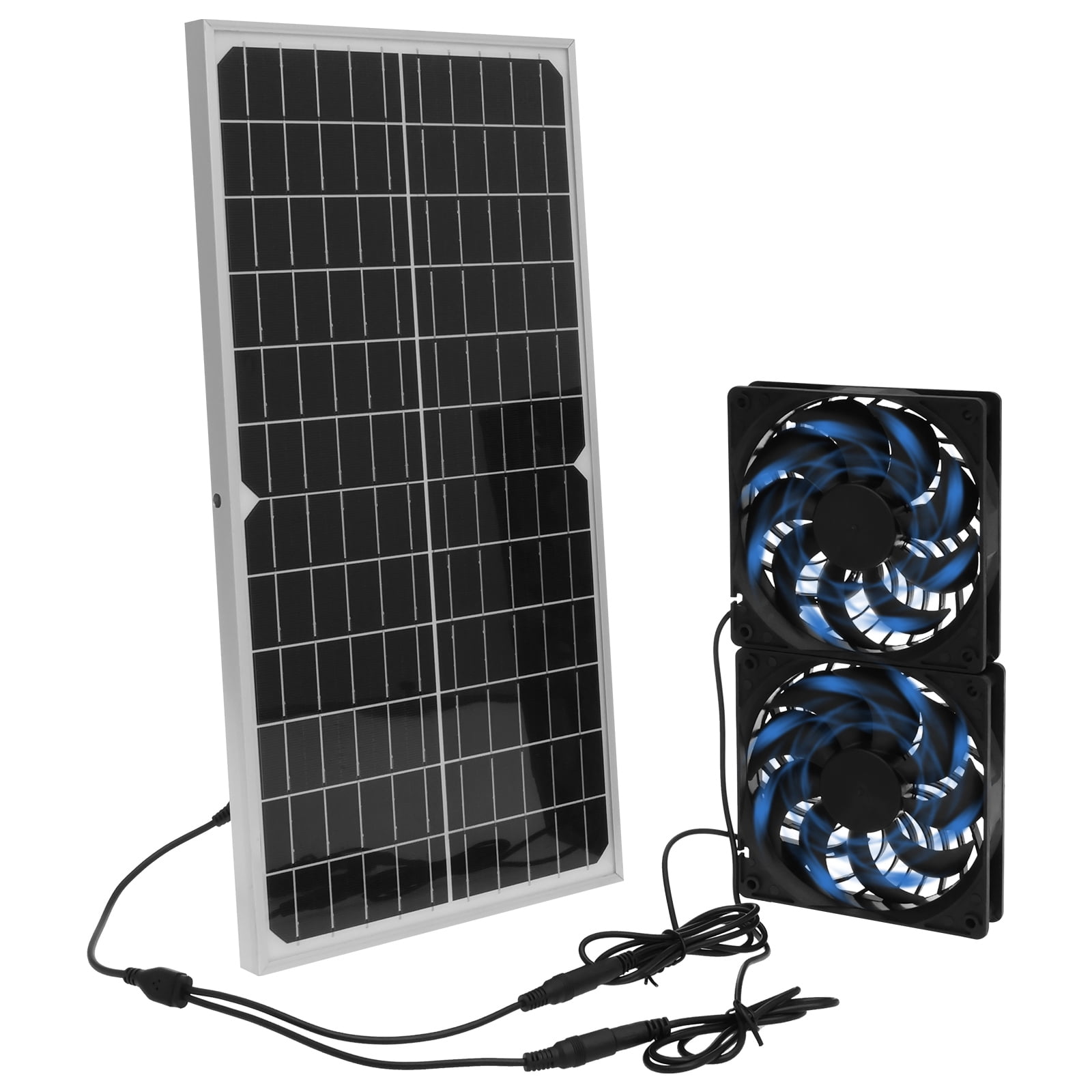 16W Solar Exhaust Fan Kit With Frame Waterproof Multipurpose Solar ...