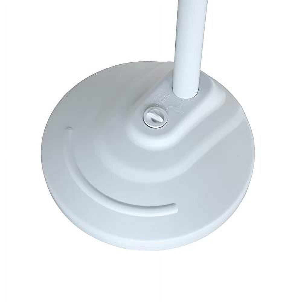 16X Magnifying Lamp LED Magnifier Light Glass Height Adjustable Floor ...