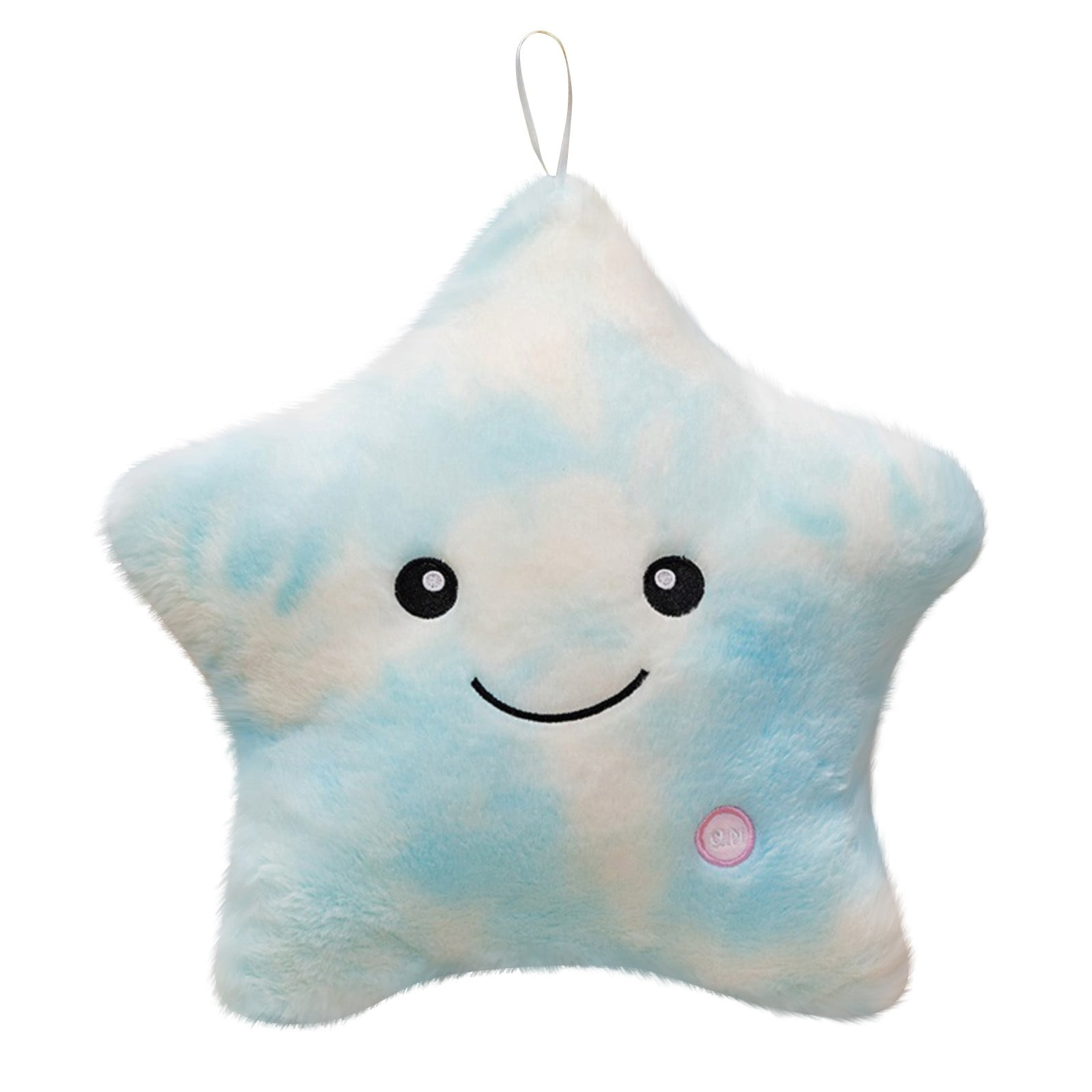 16X14 Inch Glowing Star Plush Toy Magical light up Cushion Pillow with ...