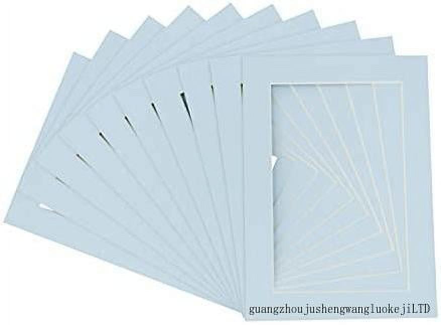 16X20 Mat For 12X18 Photo - ecut Baby Blue ture Matboard For Frames 16 ...