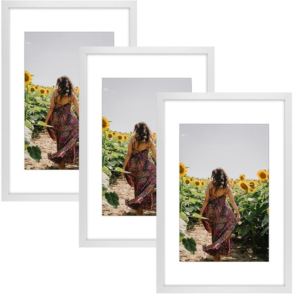 , 16X24 Picture Frame Display 12X18 with Mat or Without Mat, Horizontal ...