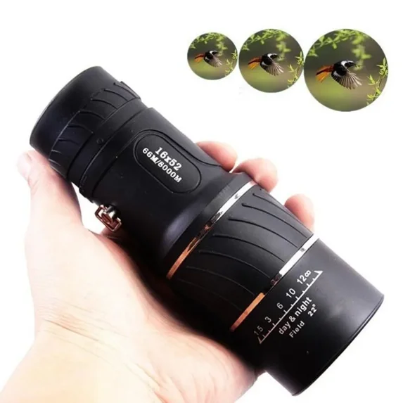 16X52 All-Optical Monocular High Power Night Vision Nitrogen Telescope ...
