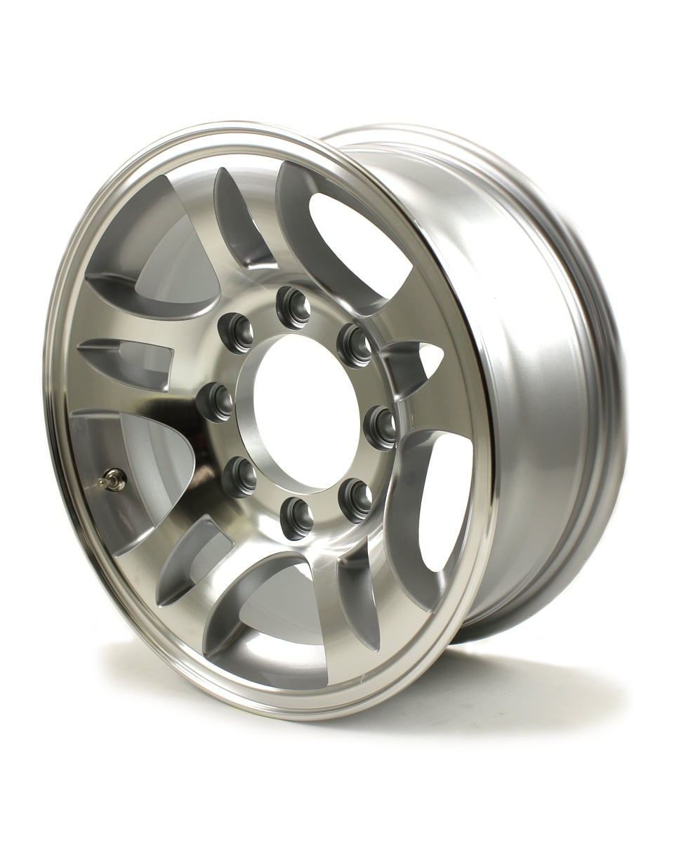16X6 8-Lug on 6.5" Aluminum T03 Trailer Wheel - T03-66866T - Walmart.com