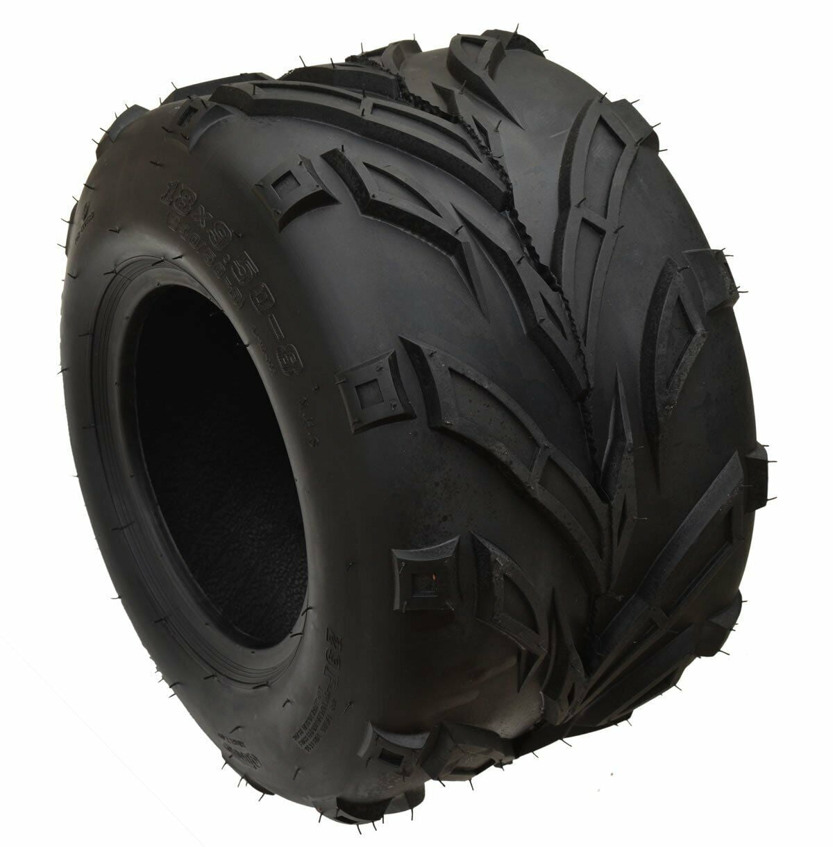 16X8-7 7" Rear Front Tire KNOBBY 16X8X7 ATC70 ATV Quad Go Kart TR25 ...
