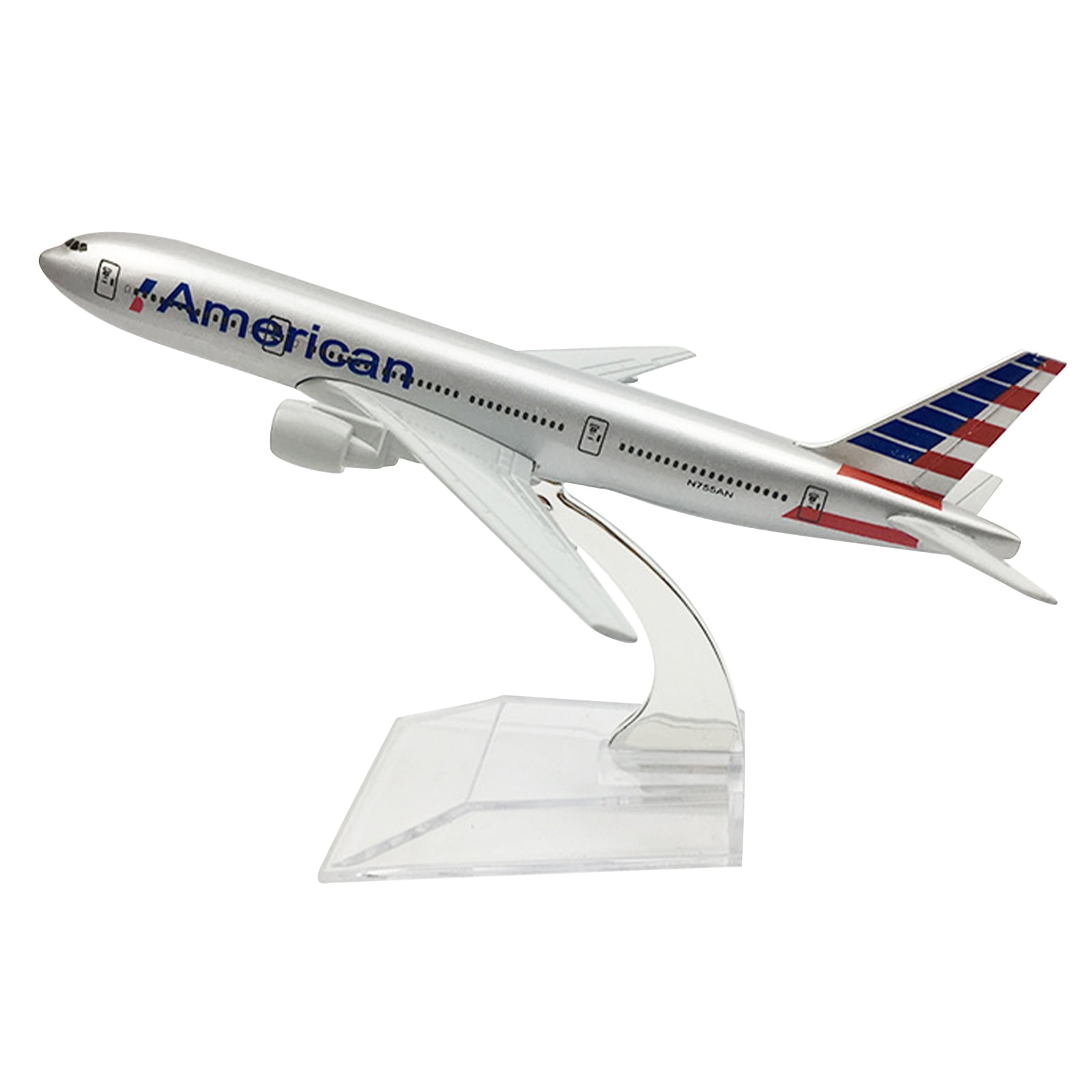 16cm 1:400 American B777 Model Simulation Aircraft Model Aviation Model ...