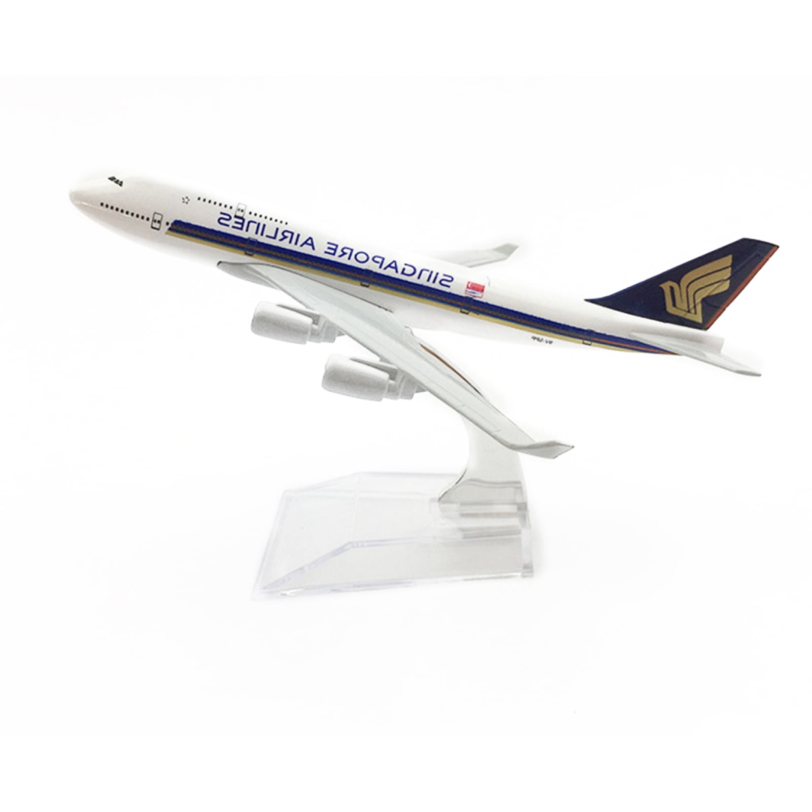 16cm 747 Singapore Airlines Model For Boeing Civil Airliner Model Simulation Aircraft Model ...