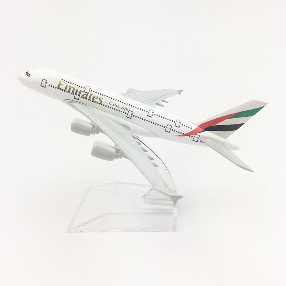 16cm Airplane Alloy Model Plane Air Emirates Airlines Airbus A380 ...