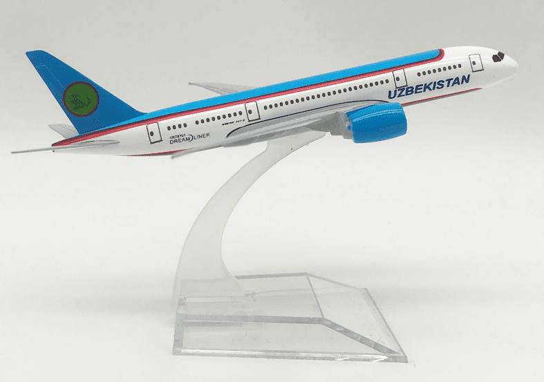 16cm Airplane Model Boeing 787 Airways Aircraft 1/400 Scale Alloy Metal ...
