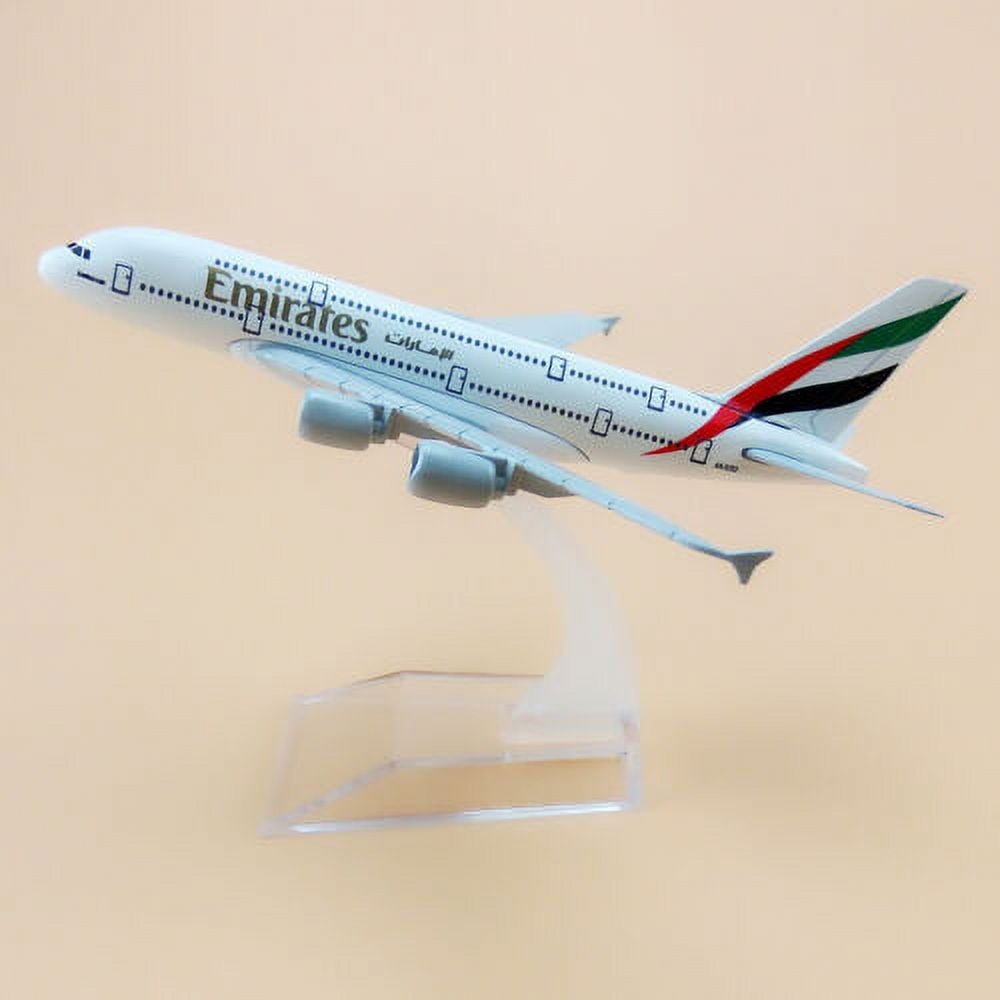 16cm Airplane Model Plane Air Emirates Airlines Airbus A380 Aircraft ...