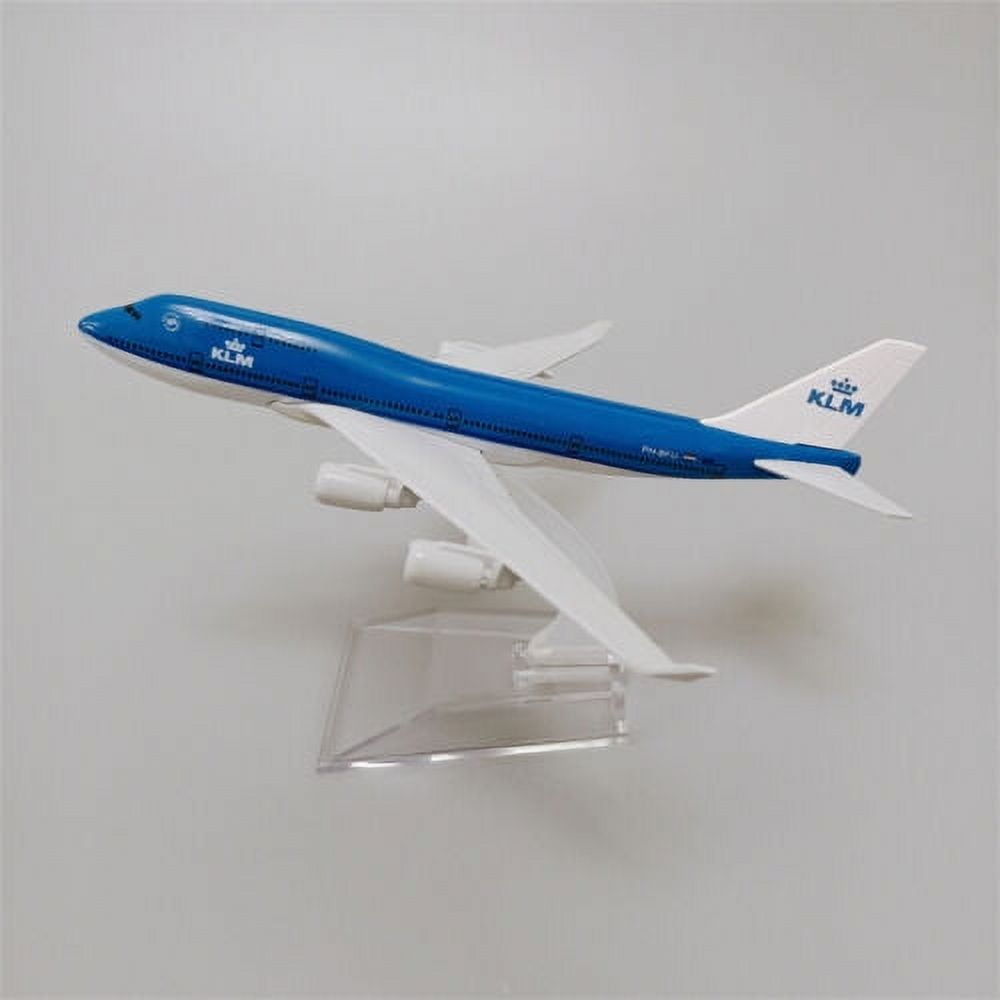 16cm Airplane Model Plane Netherlands KLM Airlines Boeing B747 Aircraft ...