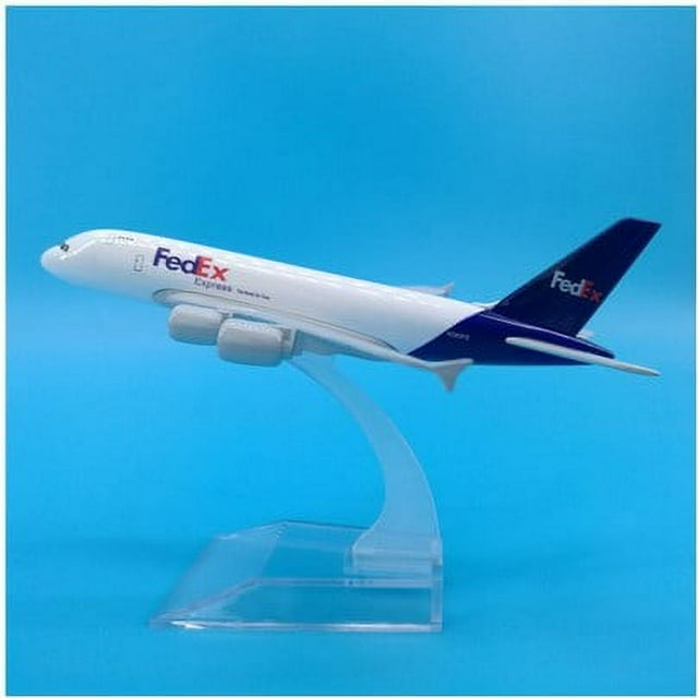 16cm FEDEX Airplane Model Plane Air Airways Airbus 380 A380 Aircraft ...