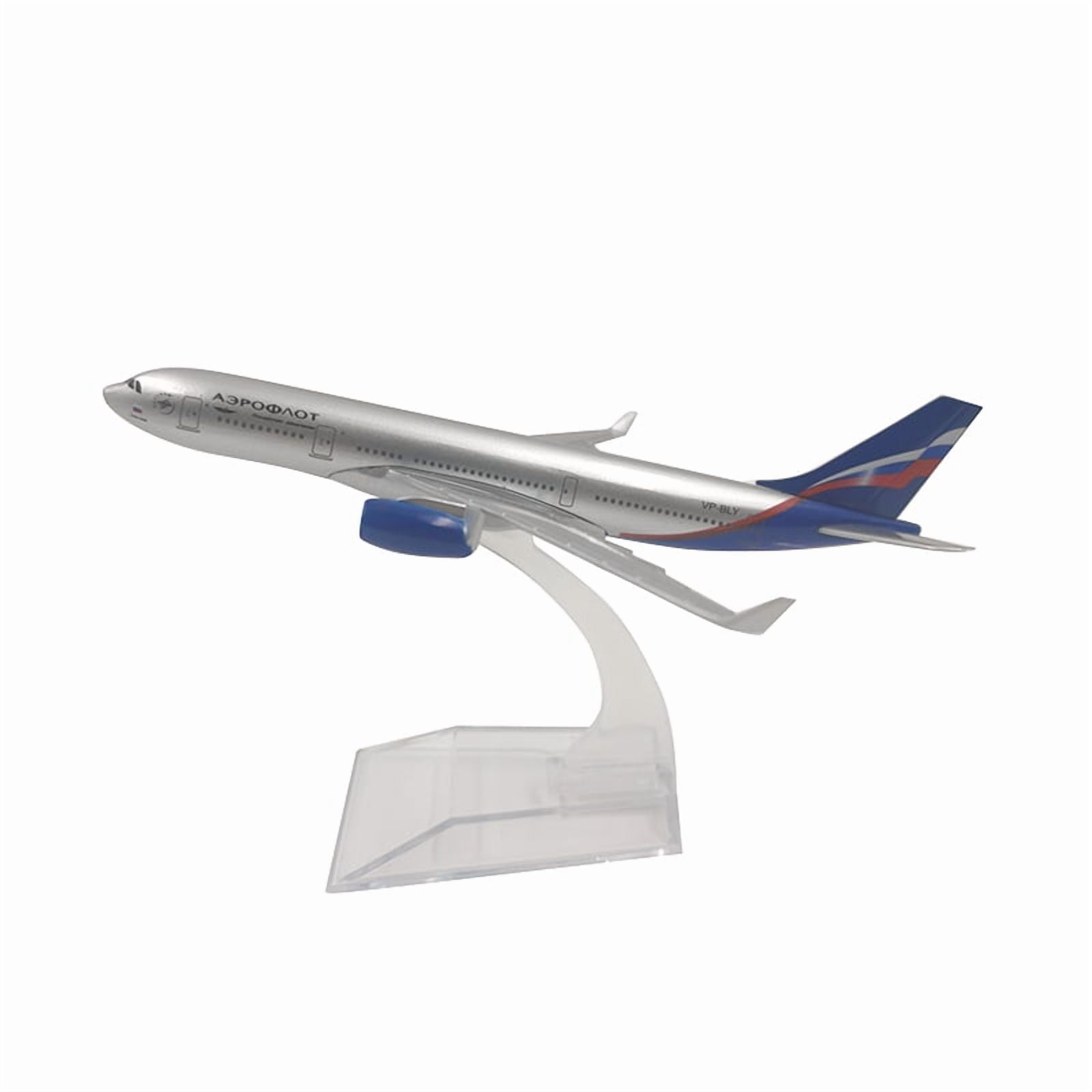 16cm Russian Airlines Airbus 330 Airplane Model Planel Airplane Diecast ...