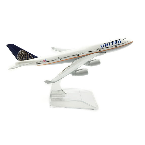 16cm United Airlines B747 Airplane Model Simulation Aircraft Model ...