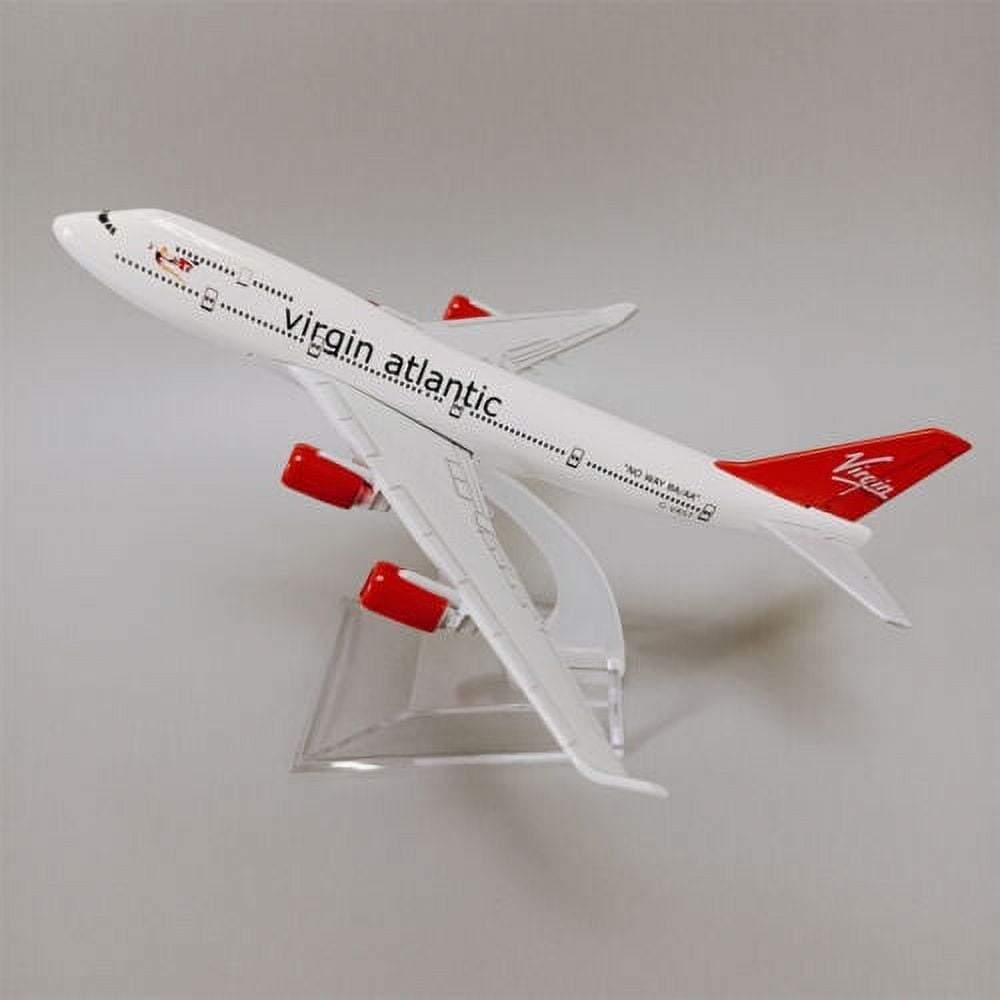 16cm Virgin Atlantic Boeing B747 Airlines Airplane Model Plane Aircraft ...