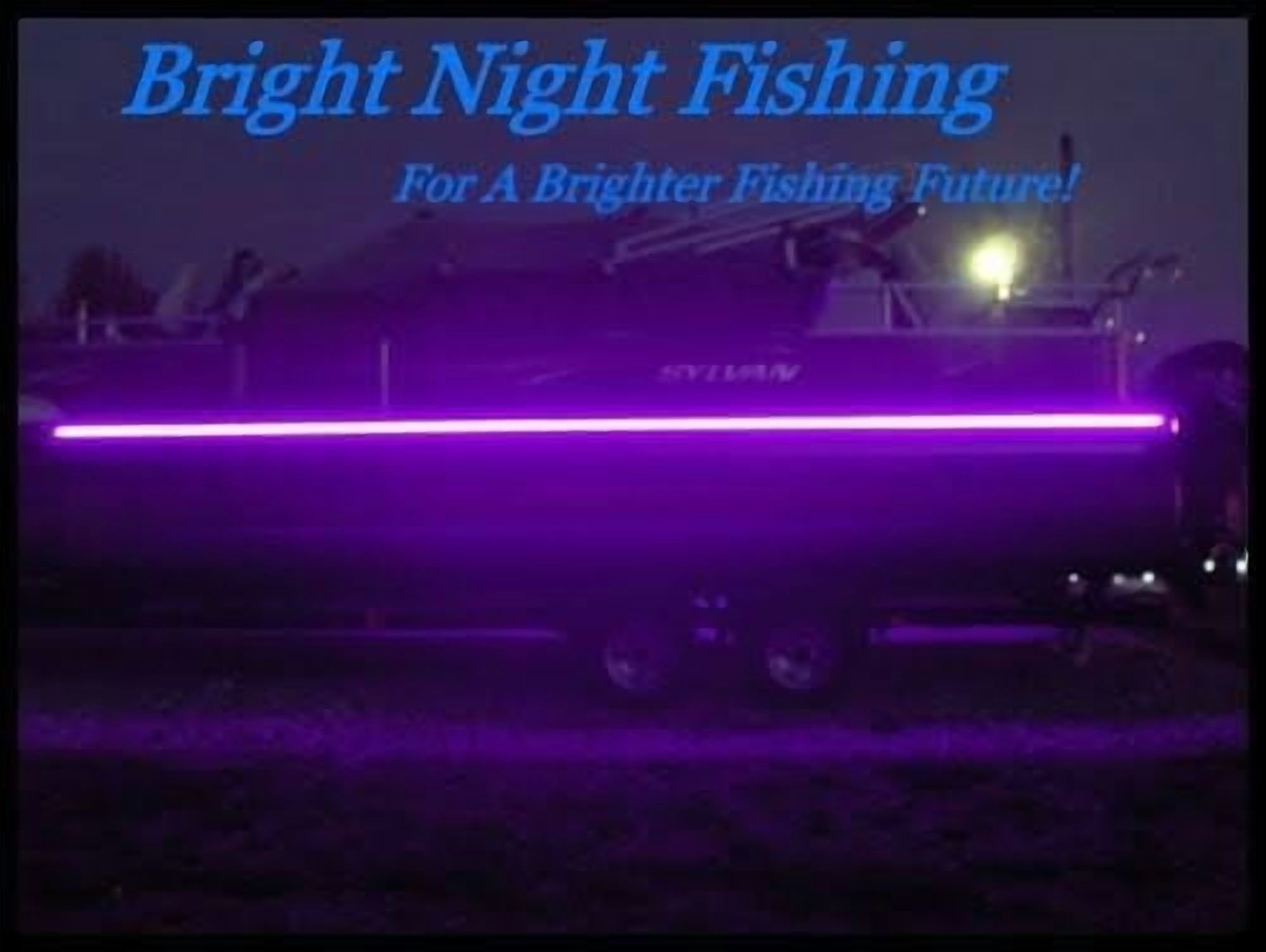 16ft LED Black Light Night Fishing LED Strip UV Ultraviolet Fluorescent ...