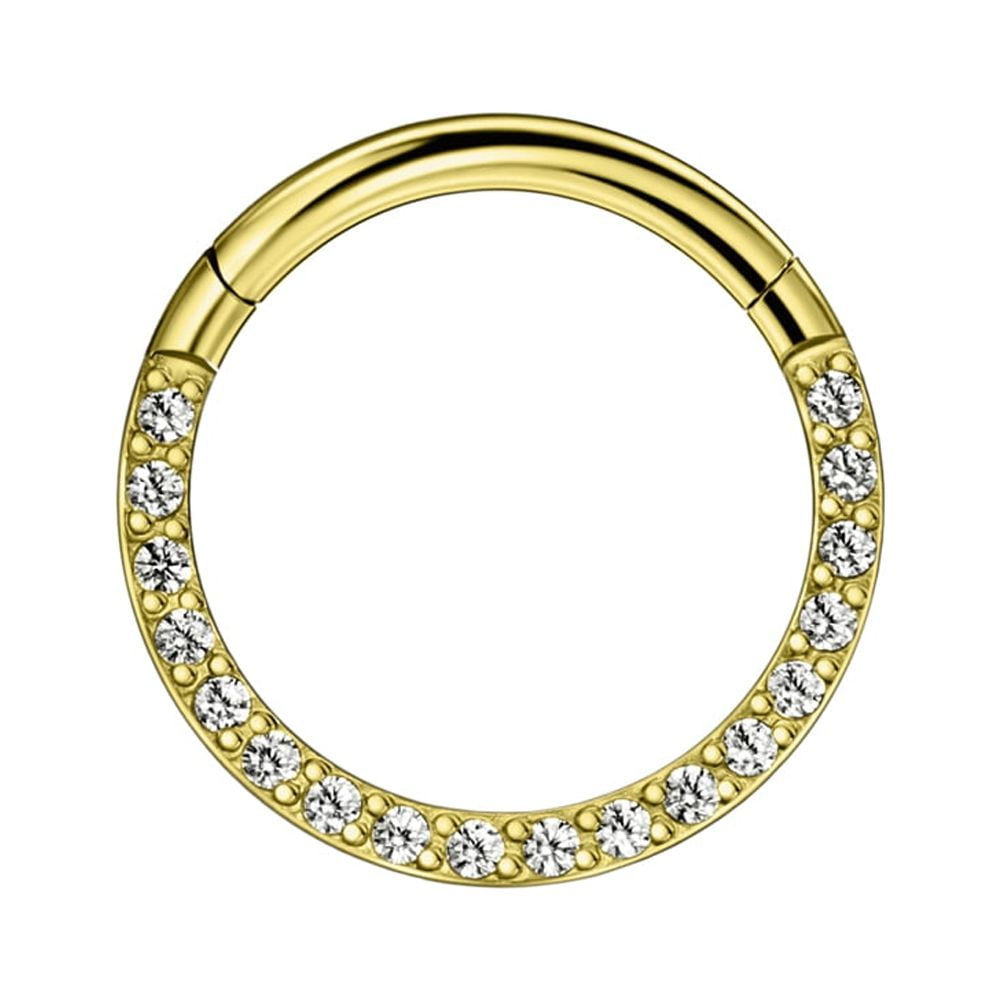 Customer reviews for 16g Septum Rings for Women 10mm Septum Hoop Cubic ...