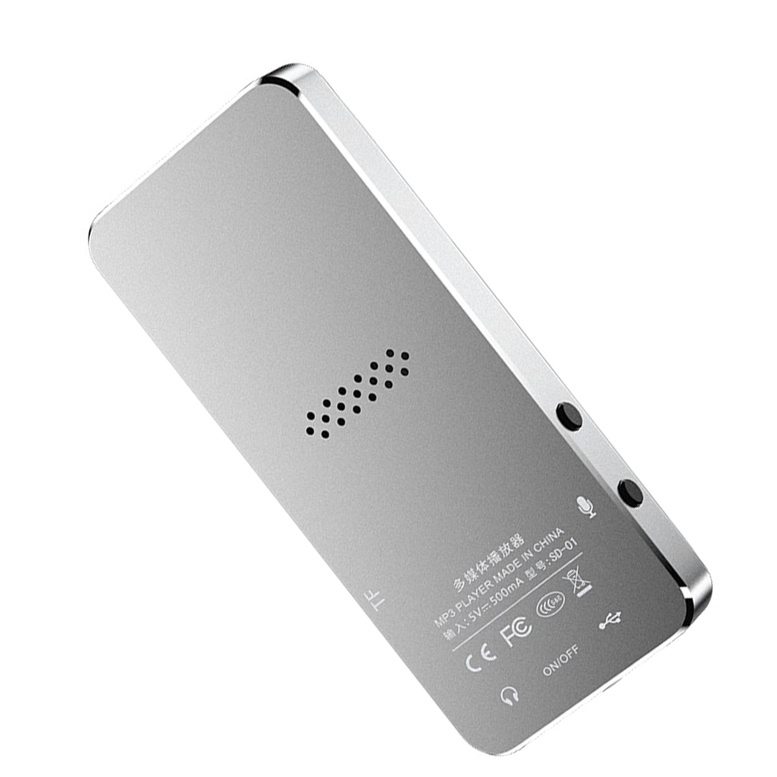 16gb MP3 Player With BT 5.2 Portable Digital Sports Audio Player Built ...