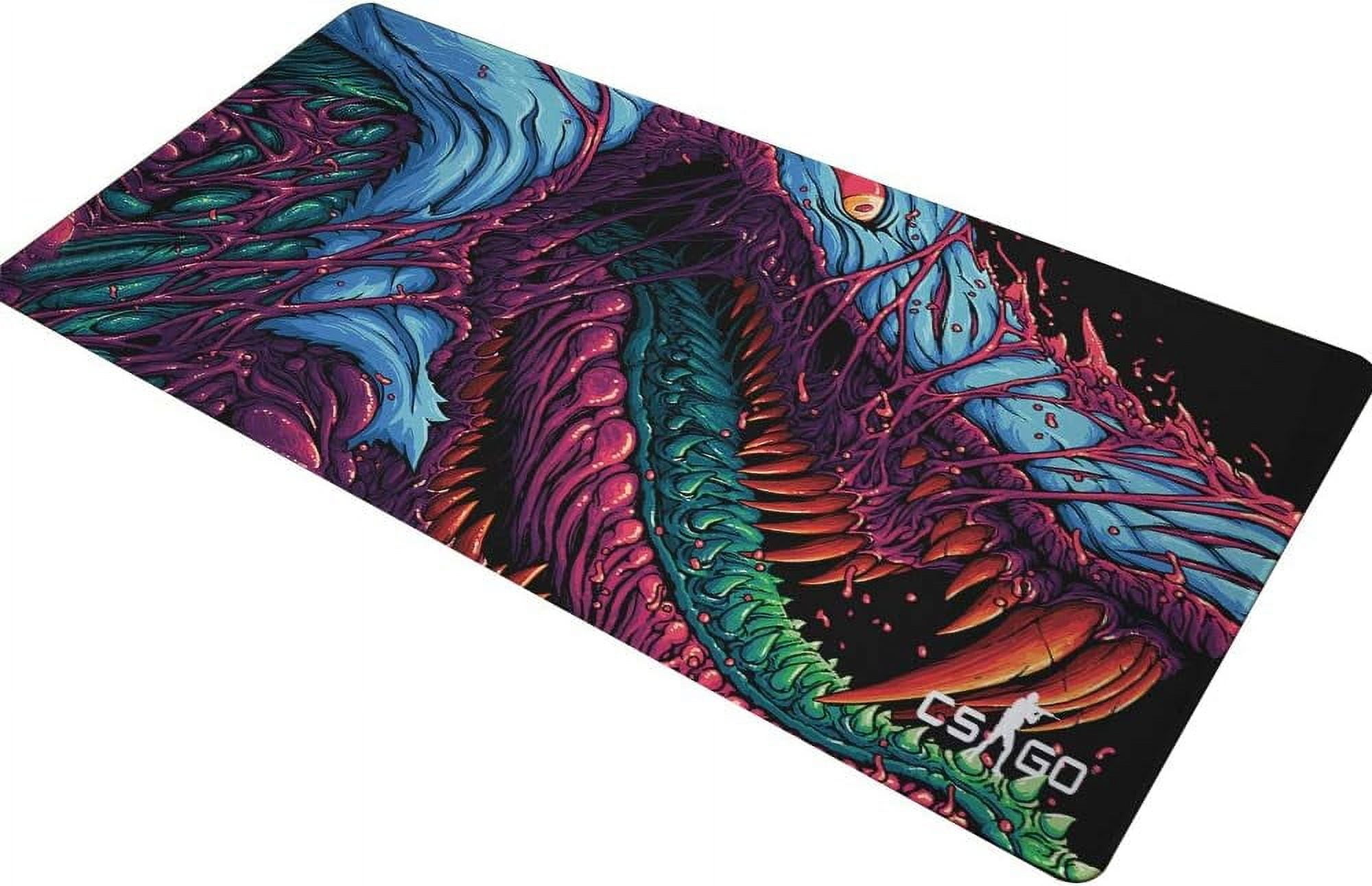 16in*35.5in The Most fire Hyper Beast CS GO Large 3D Mouse Pad Overlock ...