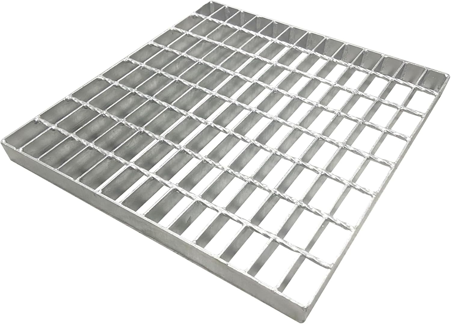 16in Galvanized Steel Drain Grate-Durable Heavy Duty Metal Catch Basin ...