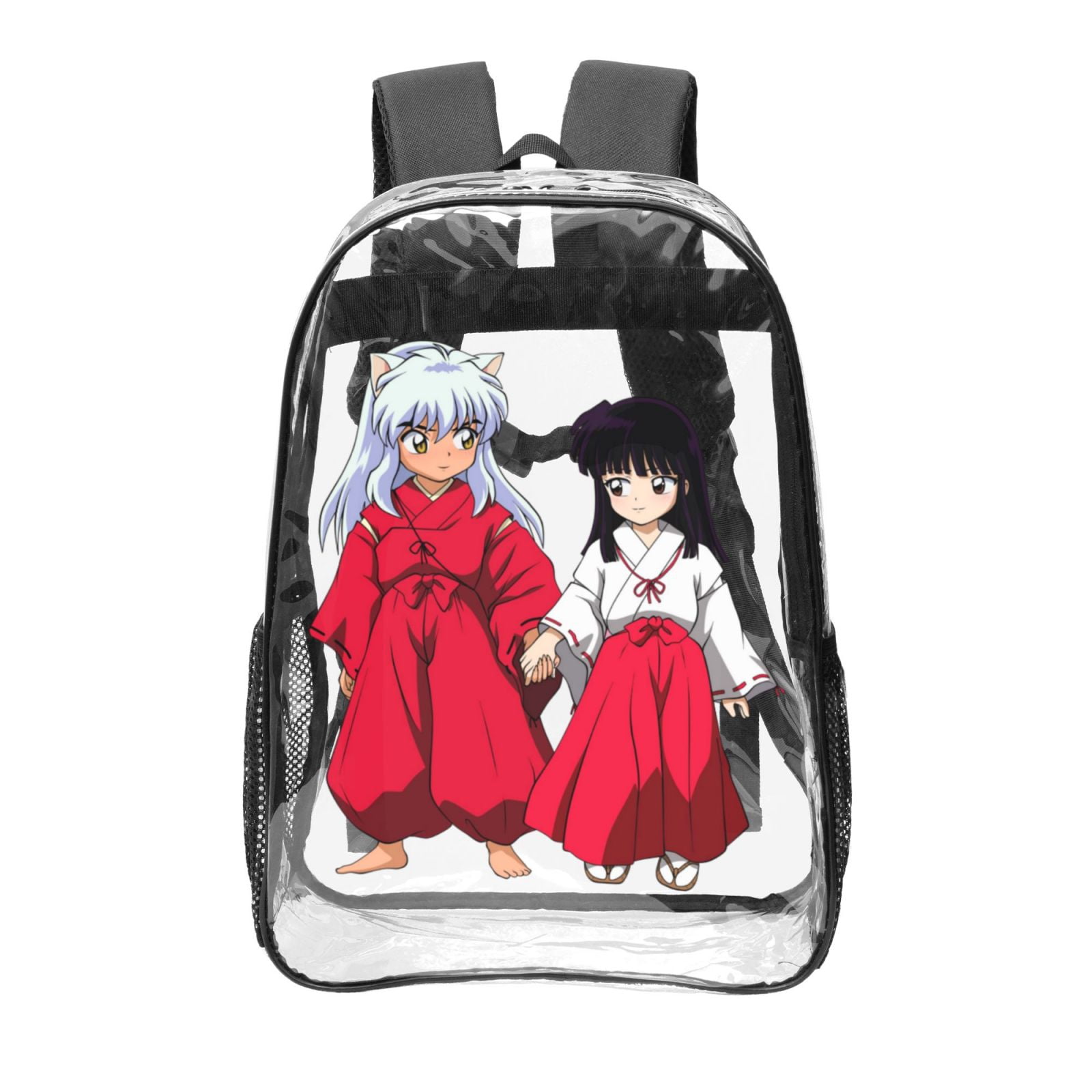 16in Inuyasha The Final Act Clear Backpack Pvc Cartoon Transparent ...