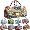 16in Quilted Weekender Travel Bag World Football Series – Hippie ...