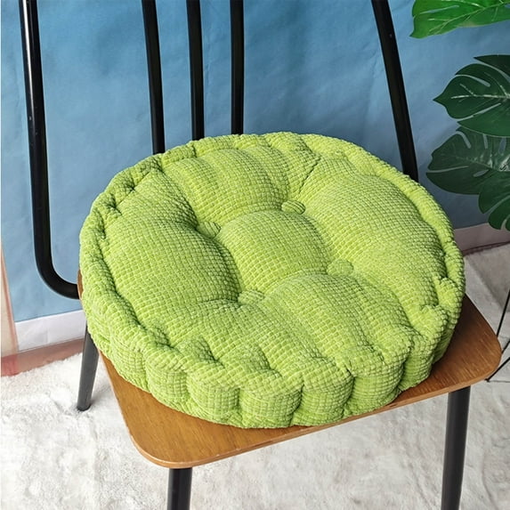 16in Round Comfortable Chair Cushions Home Pillow Indoor Corduroy Chair ...