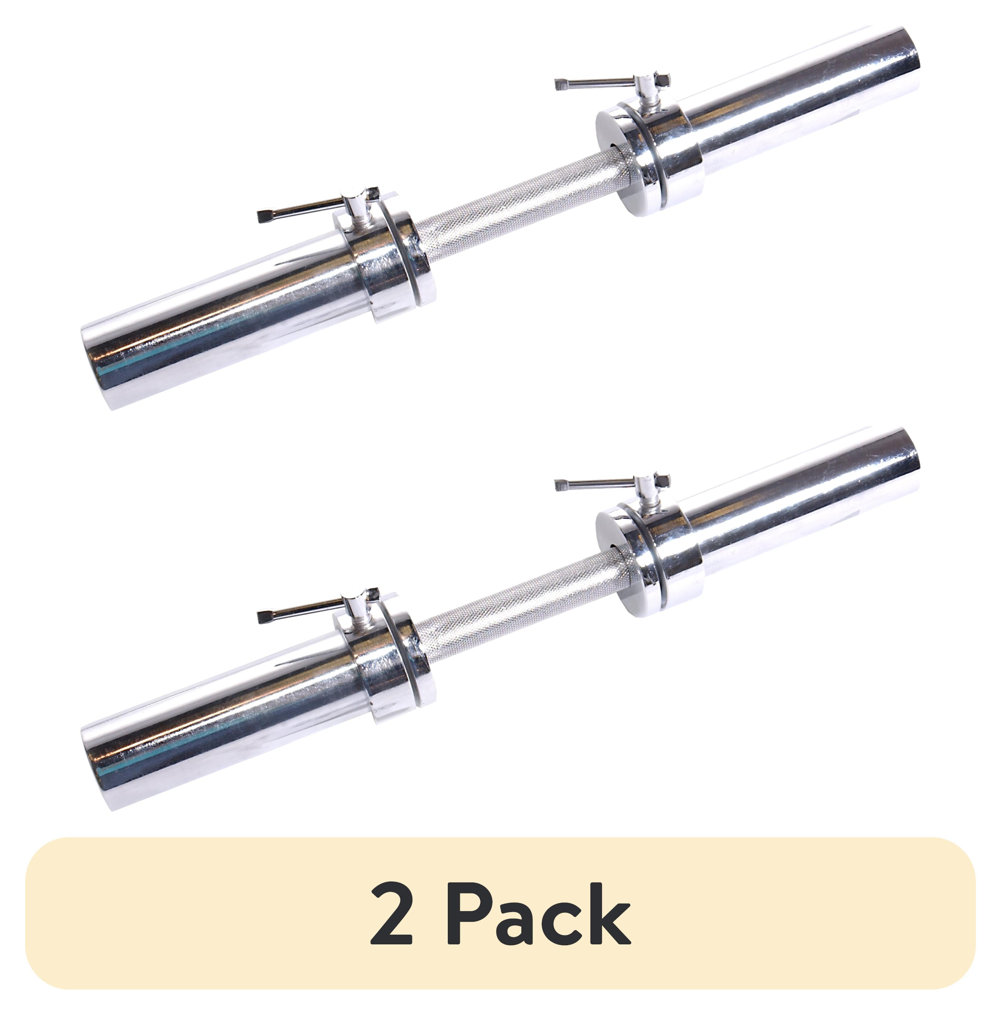(2 pack) 16in Single Olympic Dumbbell Handle - Walmart.com