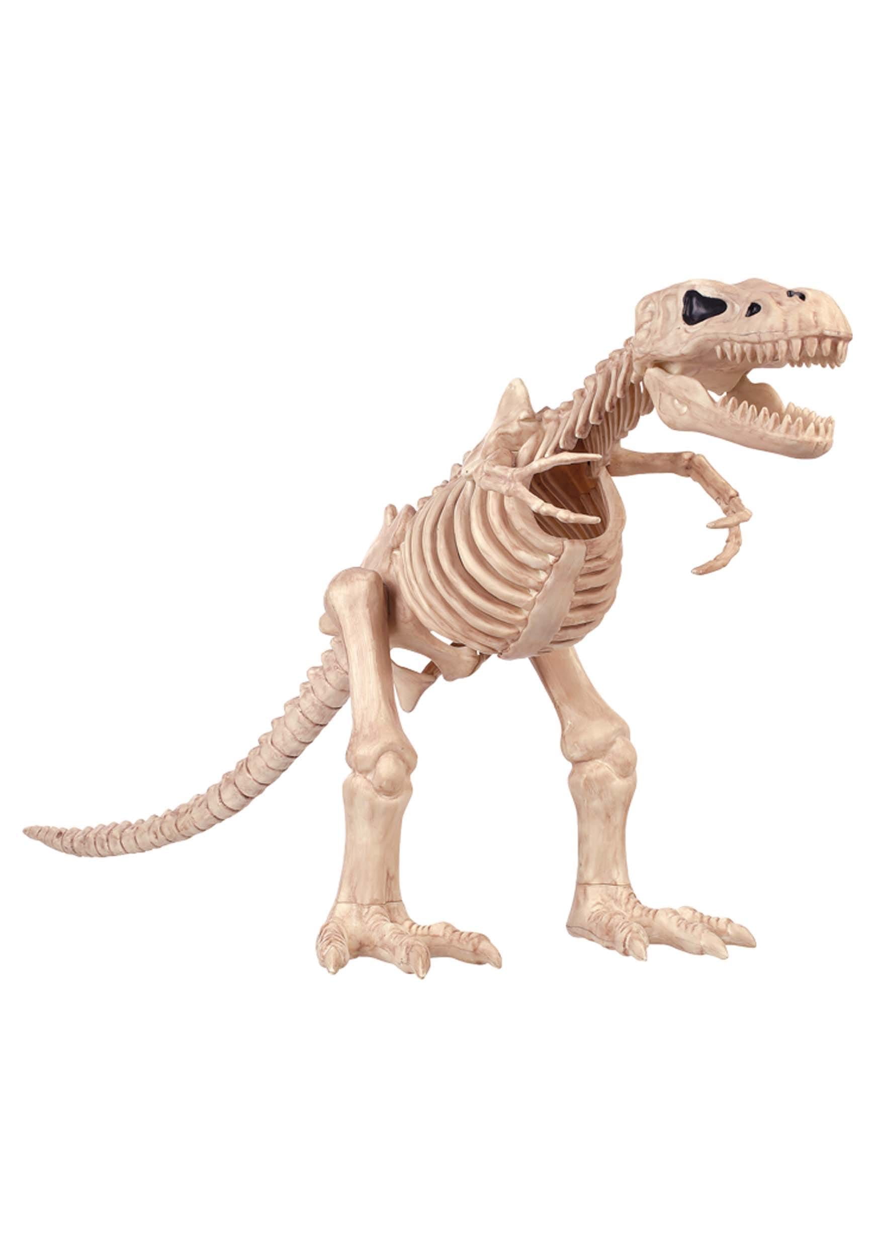 16in. T-Rex Skeleton Halloween Decoration - Walmart.com