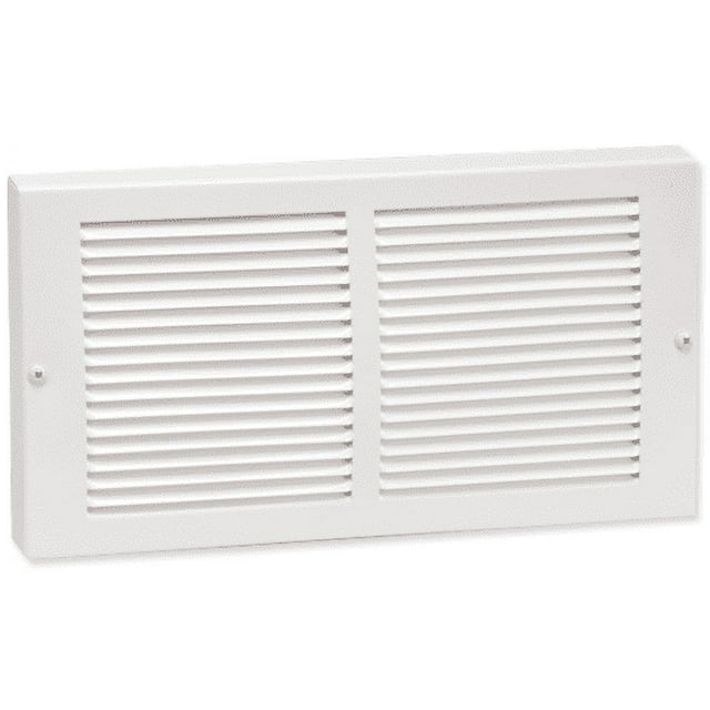 16in x 8in Imperial White Steel Rectangular Baseboard Return Grille ...