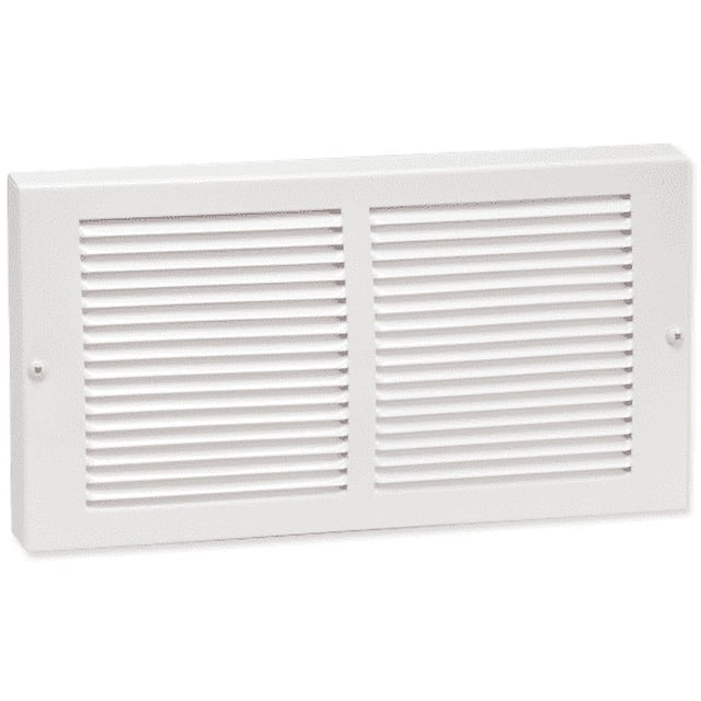 16in x 8in Imperial White Steel Baseboard Return Grille, Rectangular ...