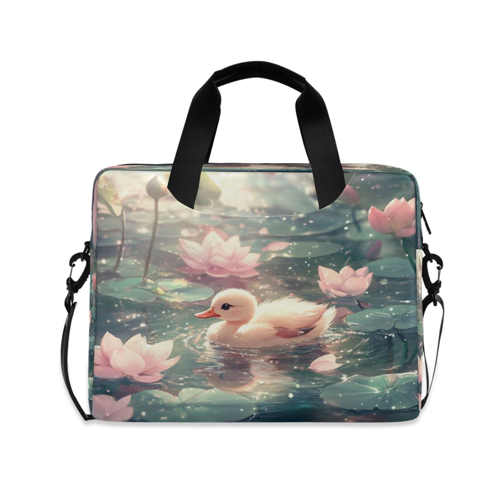 16inch Laptop Briefcase, Business Laptop Bag with Detachable Strap ...