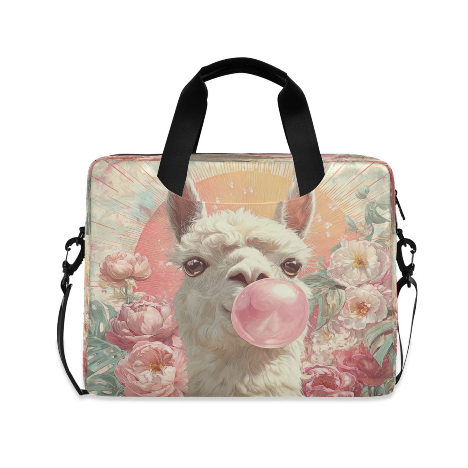 16inch Laptop Briefcase, Business Laptop Bag with Detachable Strap ...