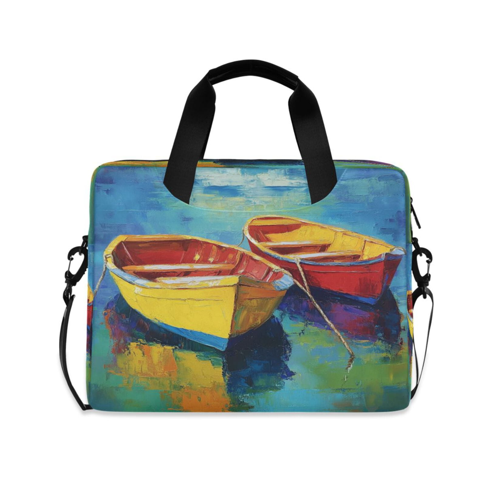 16inch Laptop Briefcase, Business Laptop Bag with Detachable Strap ...