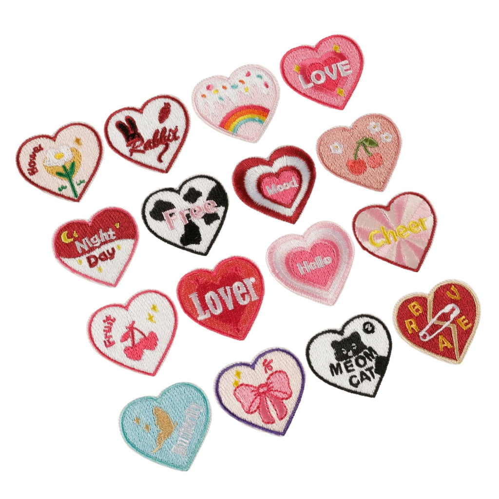 16lots Stylish Embroidered Cloth Patches Creative Fashion Patches ...