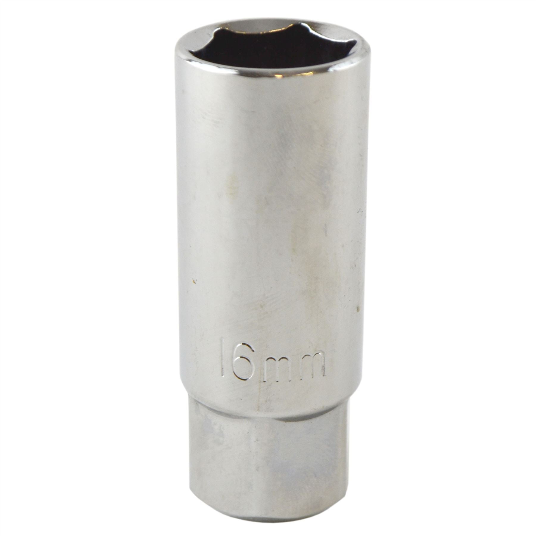 16mm 3/8" Drive Spark Plug Socket Remover Installer Tool 6 Sided ...