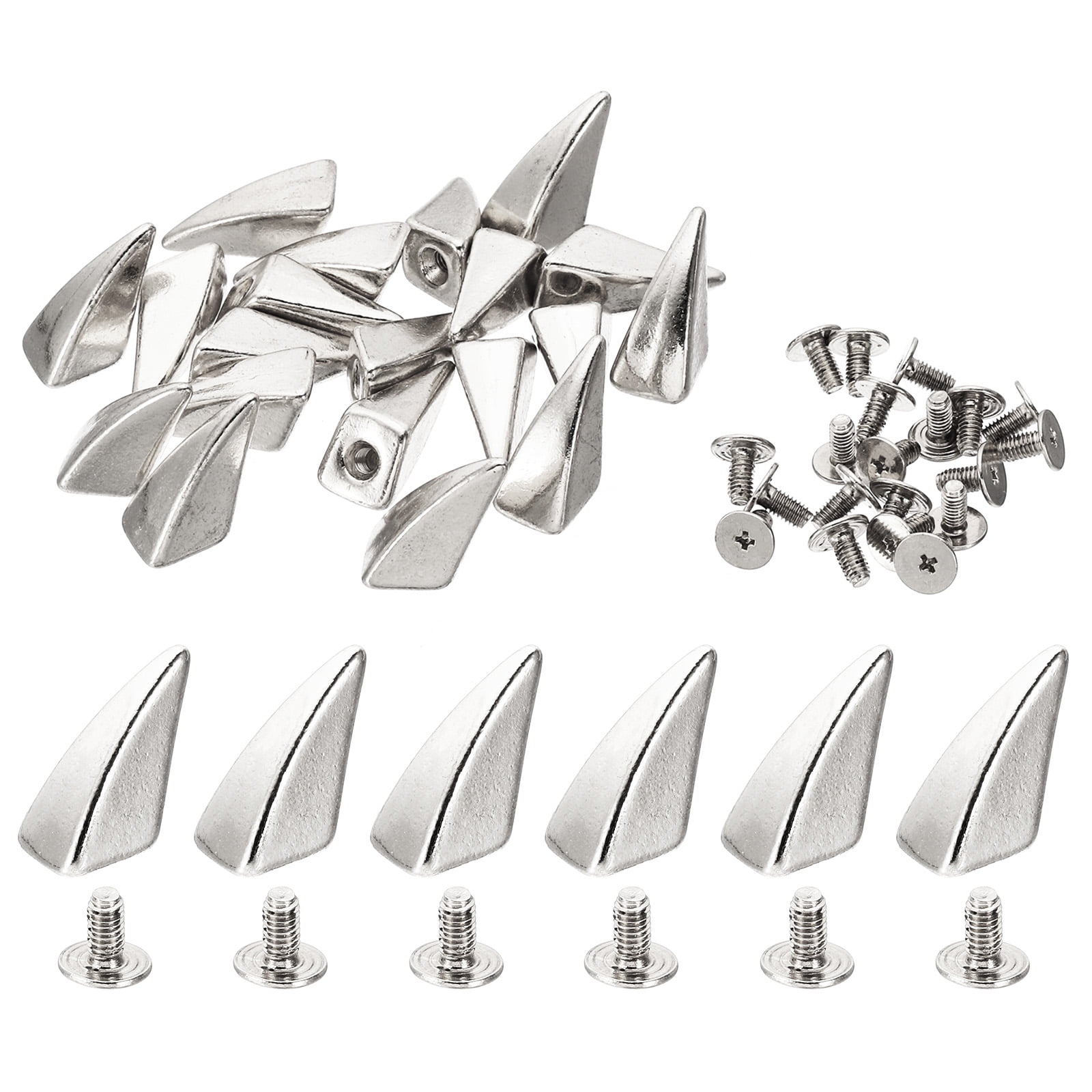 16mm Studs for Clothing, 30 Sets Studs and Spikes Leather Rivets for ...