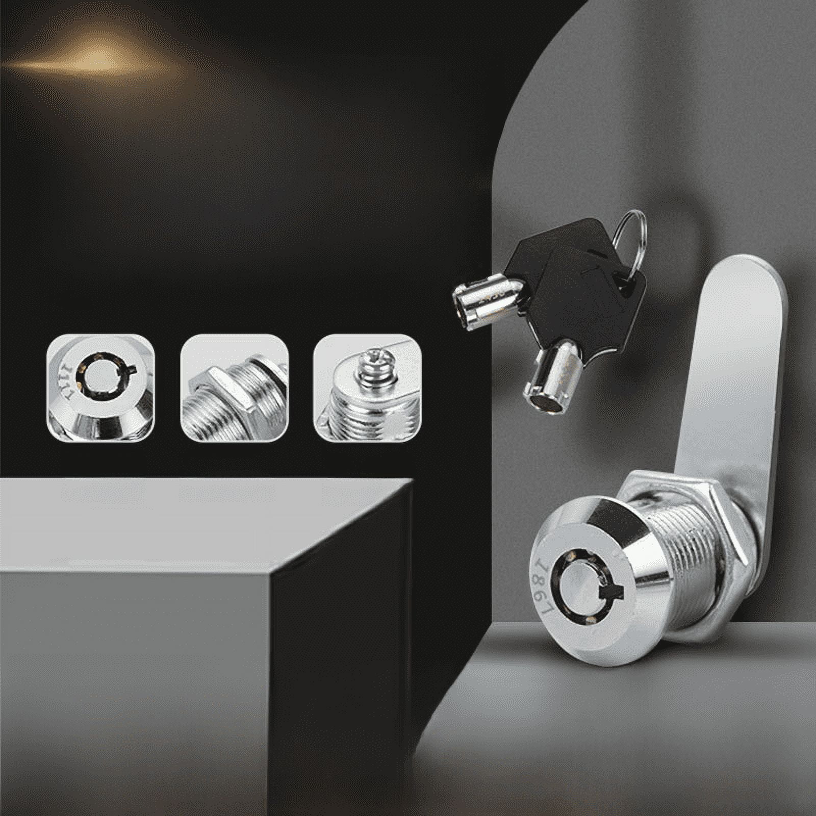 16mm zinc alloy 103 letter box lock iron cabinet tongue lock file ...