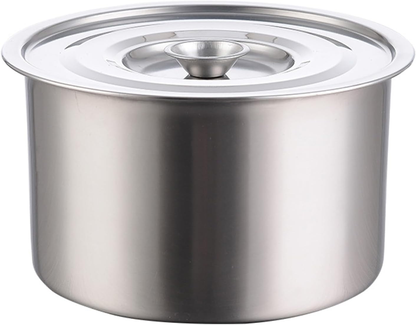16oz/450ml Stainless Steel Seasoning Box, 3 x 5in Small Stockpot with ...