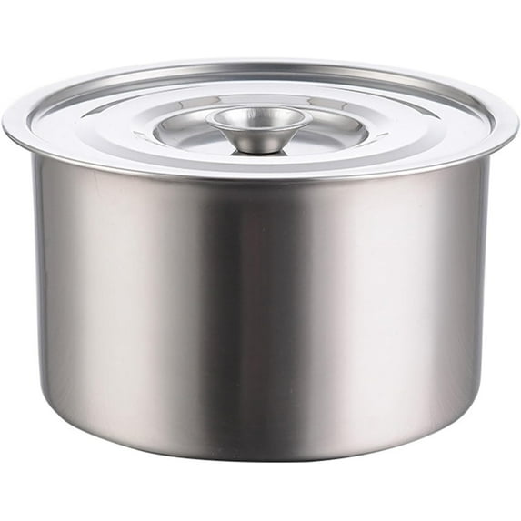 16oz/450ml Stainless Steel Seasoning Box, 3 x 5in Small Stockpot with ...