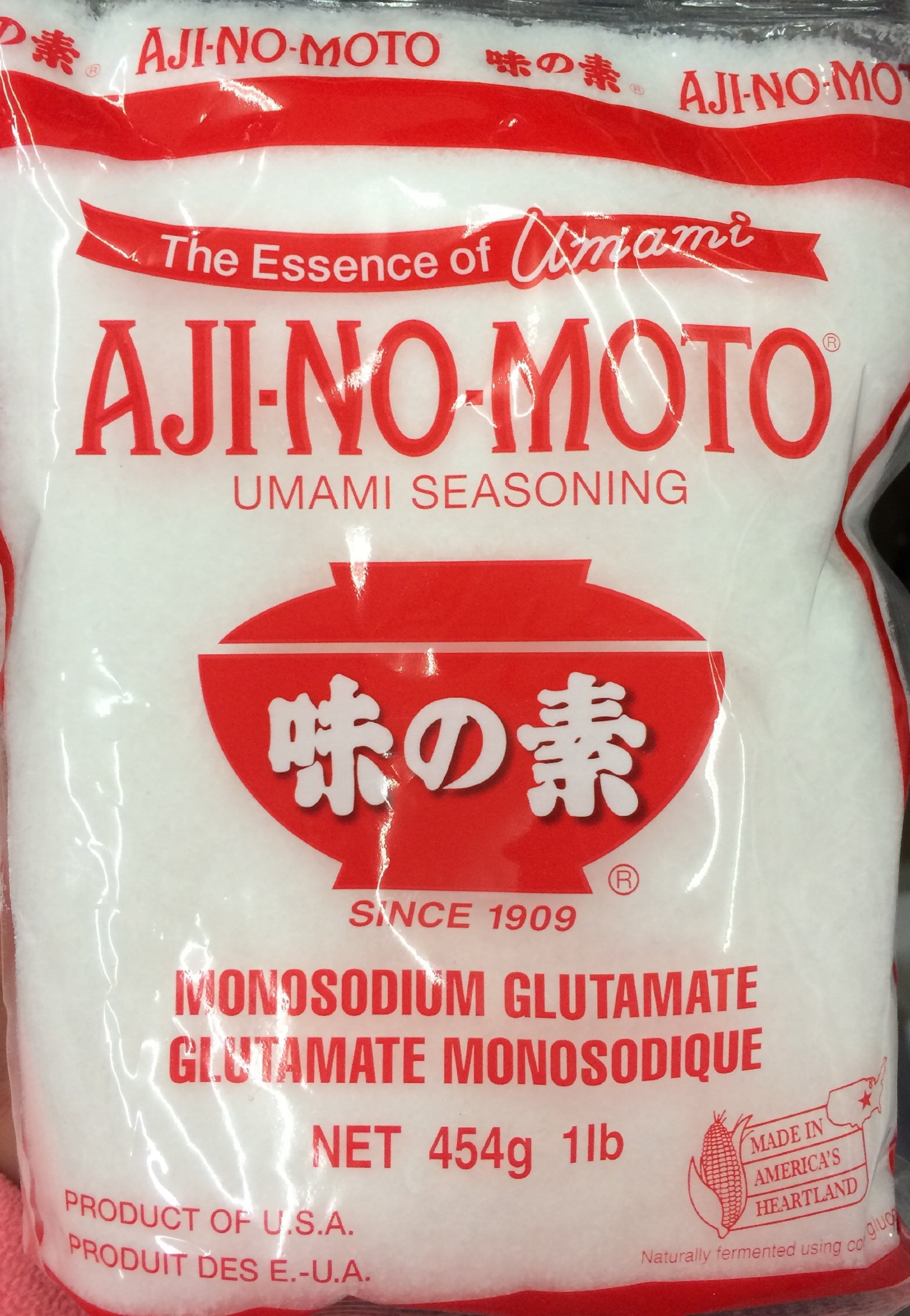 16oz Ajinomoto Umami Seasoning, SAF21 MSG Monosodium Glutamate, Made in ...